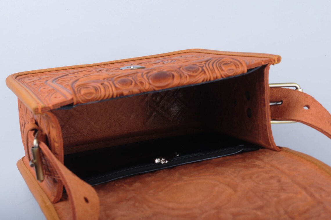 Leather bag ladies foxy shoulder bag genuine leather bag | Etsy