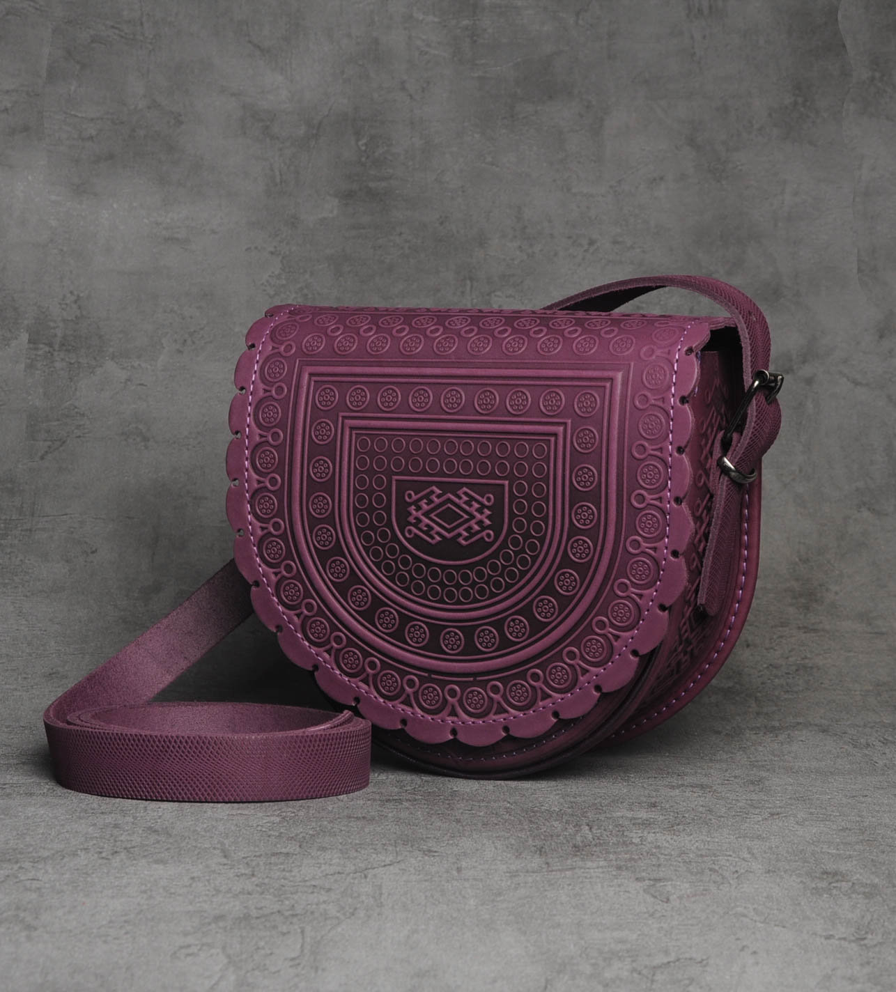 Purple Leather Purse Messenger Bag Purple Shoulder Bag - Etsy