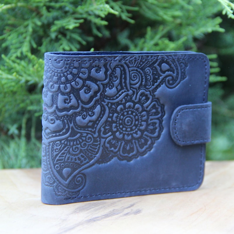 Blue Womens Wallet - Etsy