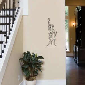 Statue of Liberty Wall Art, Metal Wall Decor, 4th of July Decor ...