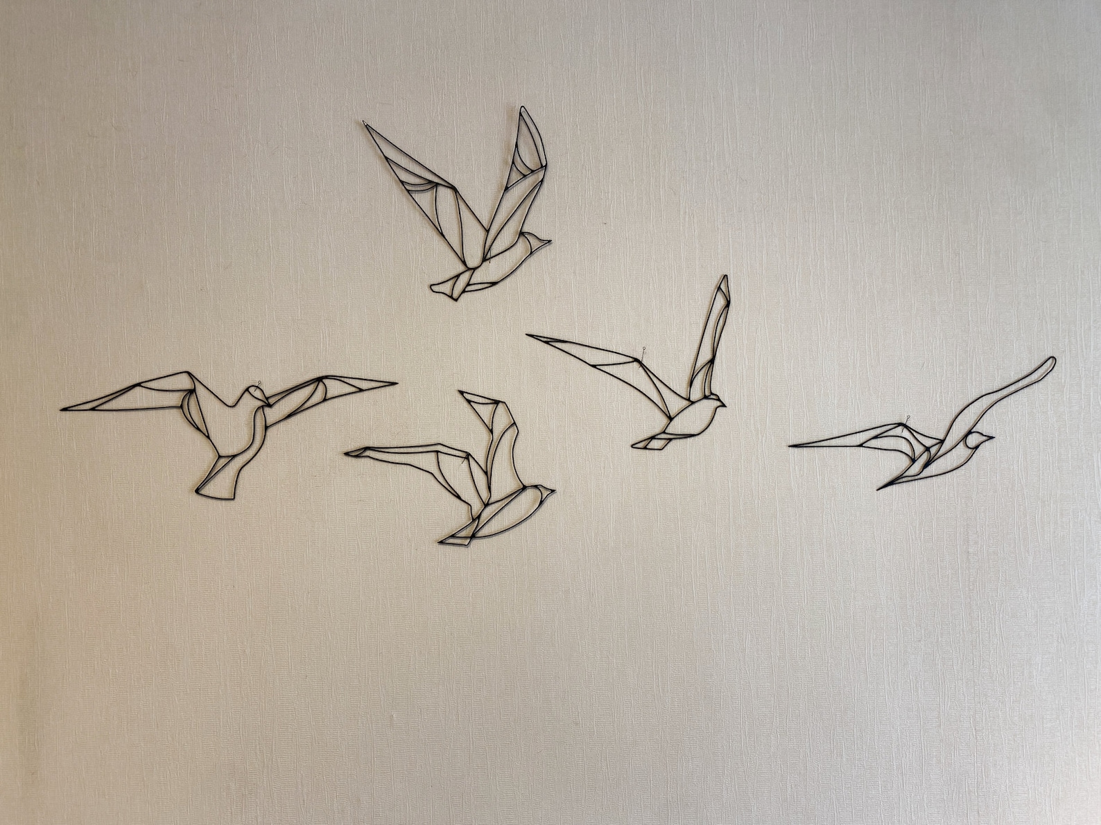 Seagull Wall Decor Geometric Bird Bird Gift Idea Gull Bird - Etsy