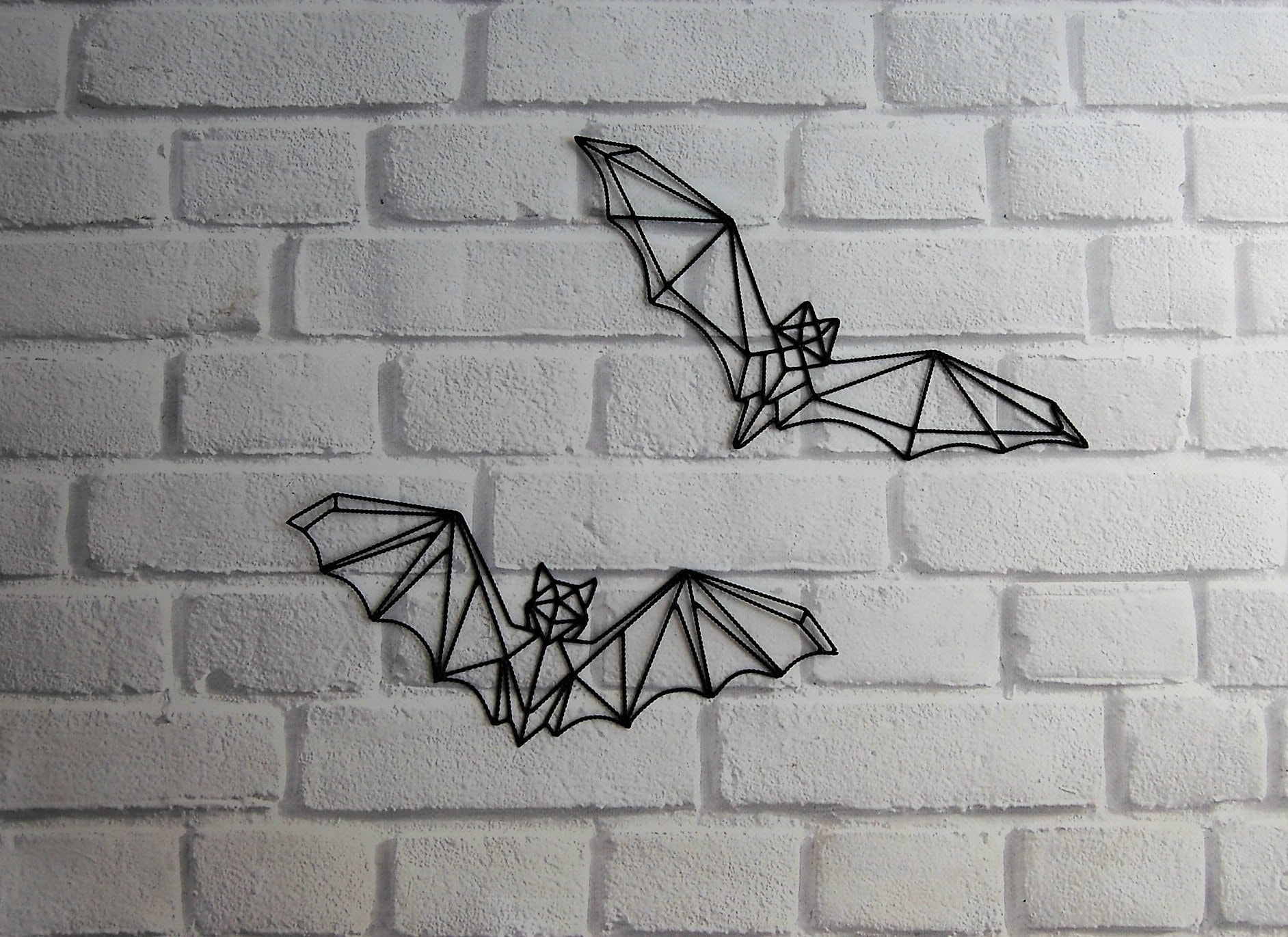 Bat Wall Gothic Decor Halloween Wall Hanging 3D Wall Decor | Etsy