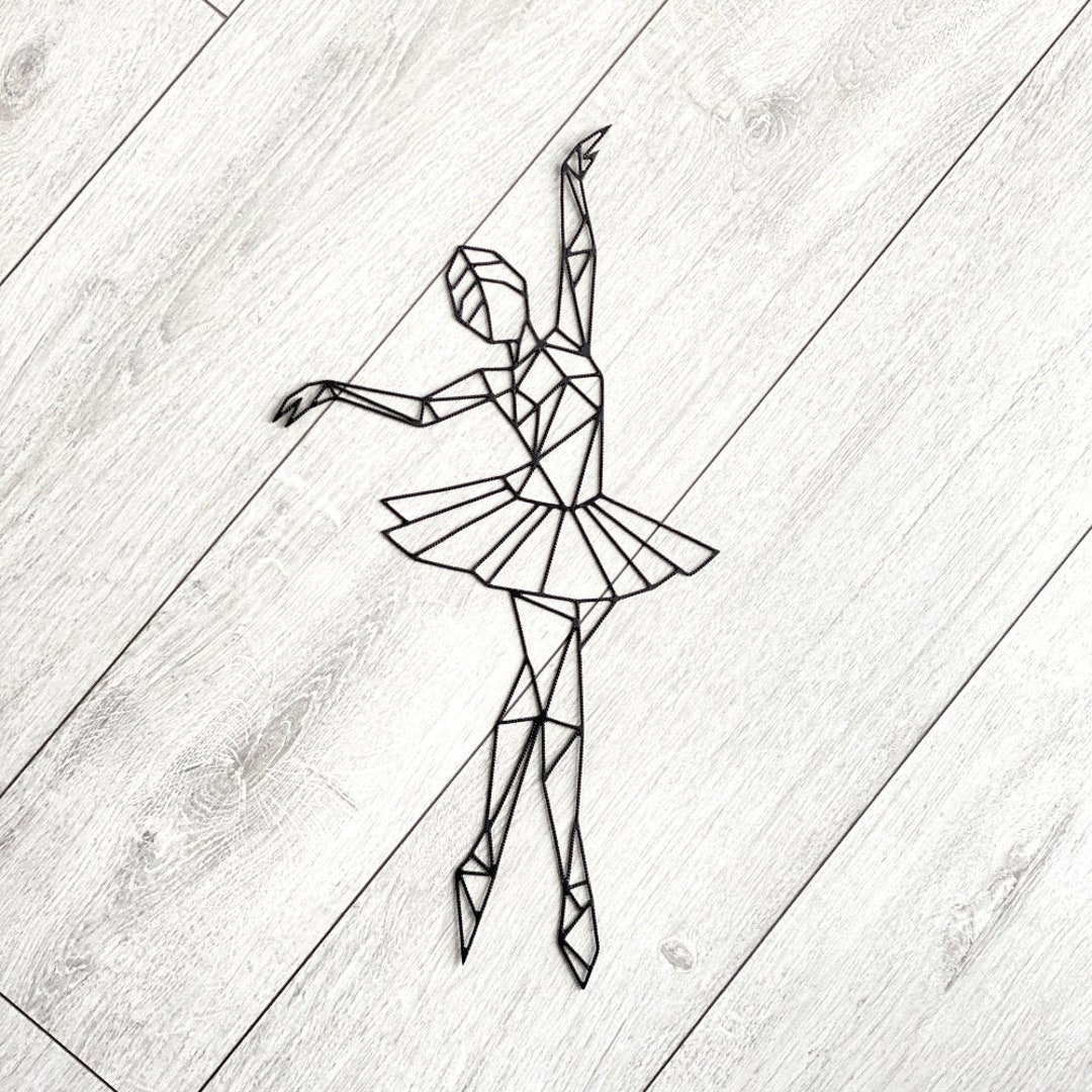 Ballerina Metal Wall Art, Ballerina Wall Decor, Ballerina, Ballerina ...