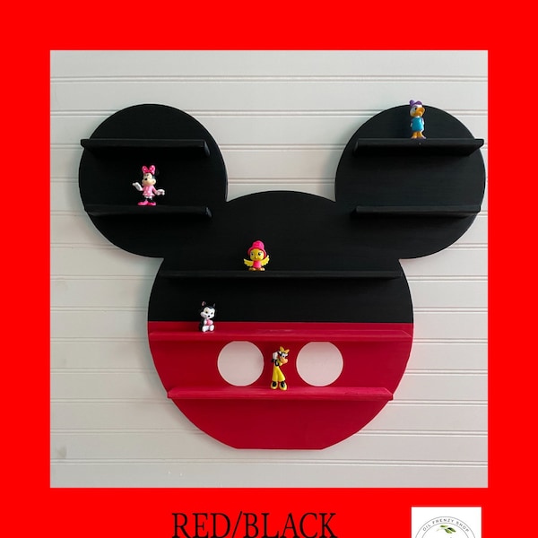 Mickey Mouse Wall Shelf - Etsy