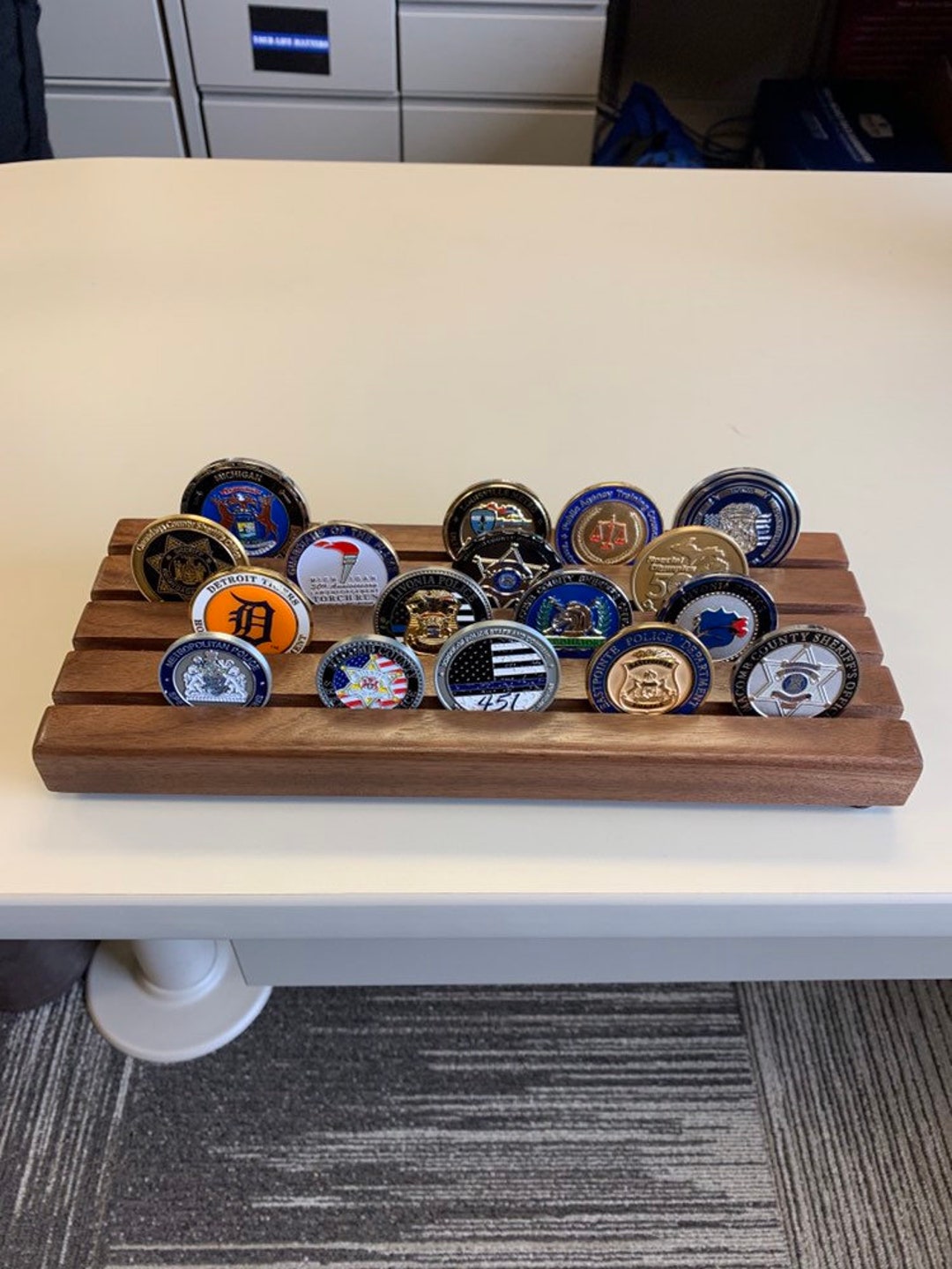 Challenge Coin Display - Etsy