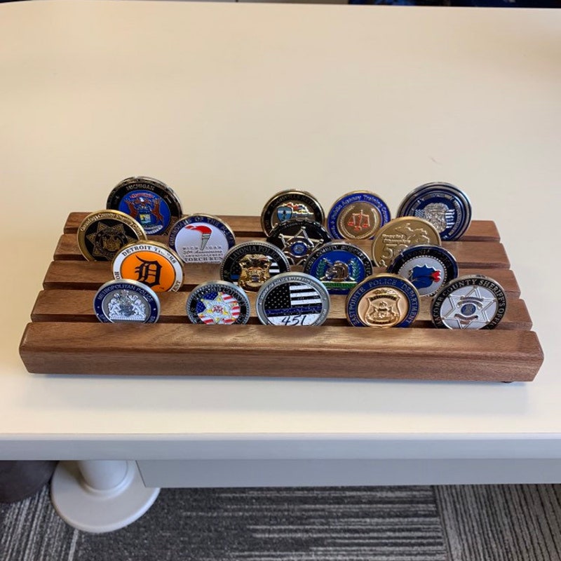 Challenge Coin Display - Etsy
