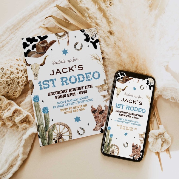 First Rodeo Birthday - Etsy