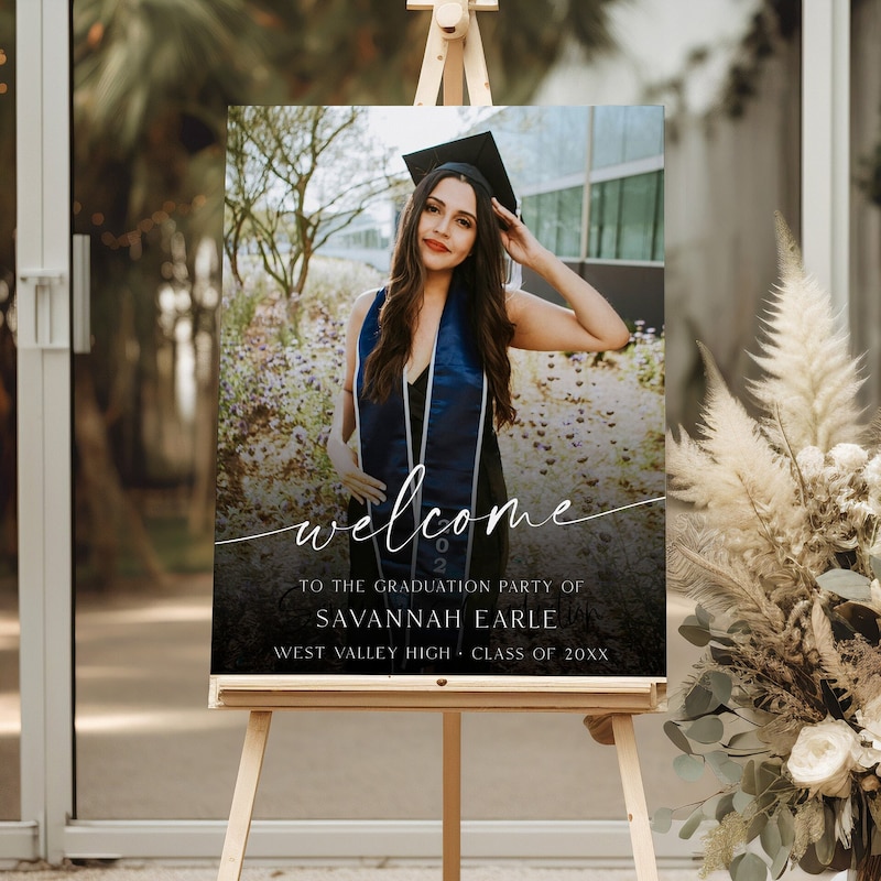 Graduation Welcome Sign - Etsy