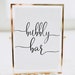 Minimalist Bubbly Bar Sign, Bubbly Bar Sign, Printable Table Signs ...