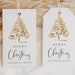 Editable Gold Christmas Gift Tag, Printable Christmas Gift Tag, Holiday ...