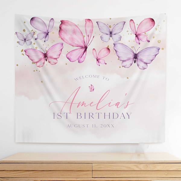 Butterfly Backdrop - Etsy