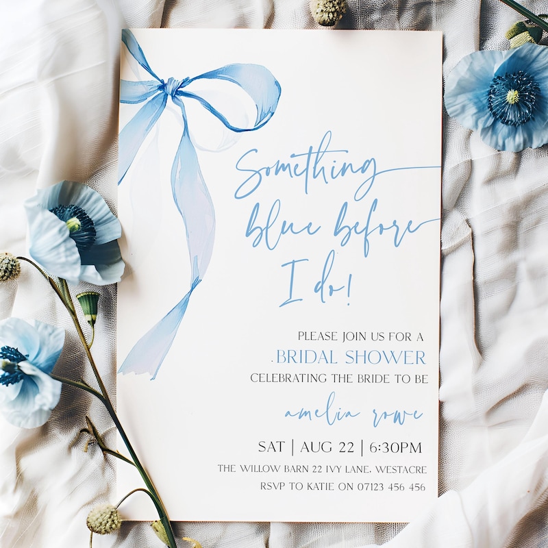 Something Blue Before I Do - Etsy
