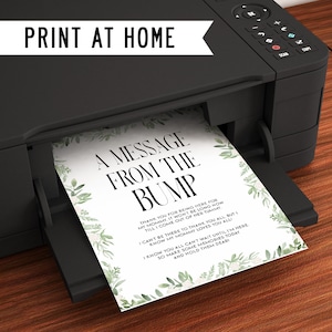 Message From Baby, Baby Shower Games, Printable Baby Shower Games ...