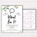 24 What Am I Innuendo Baby Games Innuendo Riddle Botanical - Etsy