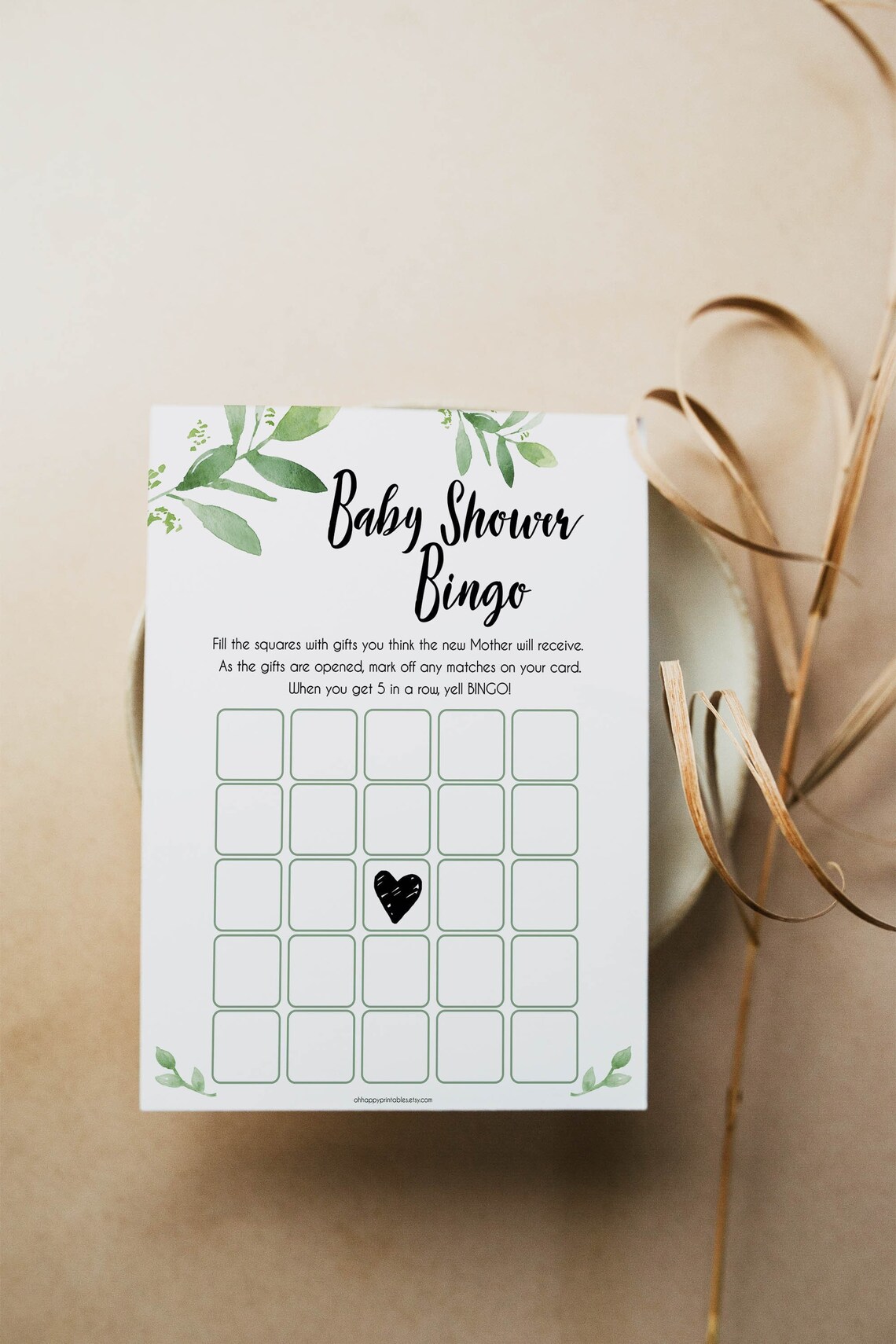 Baby Shower Bingo Printable Baby Shower Games Baby Bingo - Etsy