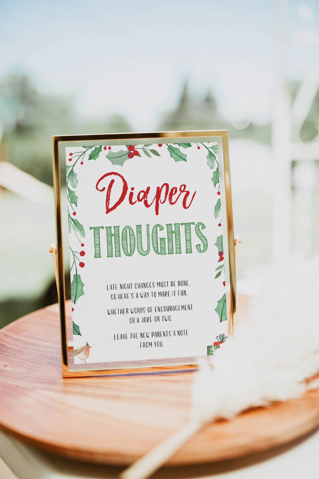 Christmas Diaper Thoughts, Sign the Diaper, Diaper Station, Christmas ...