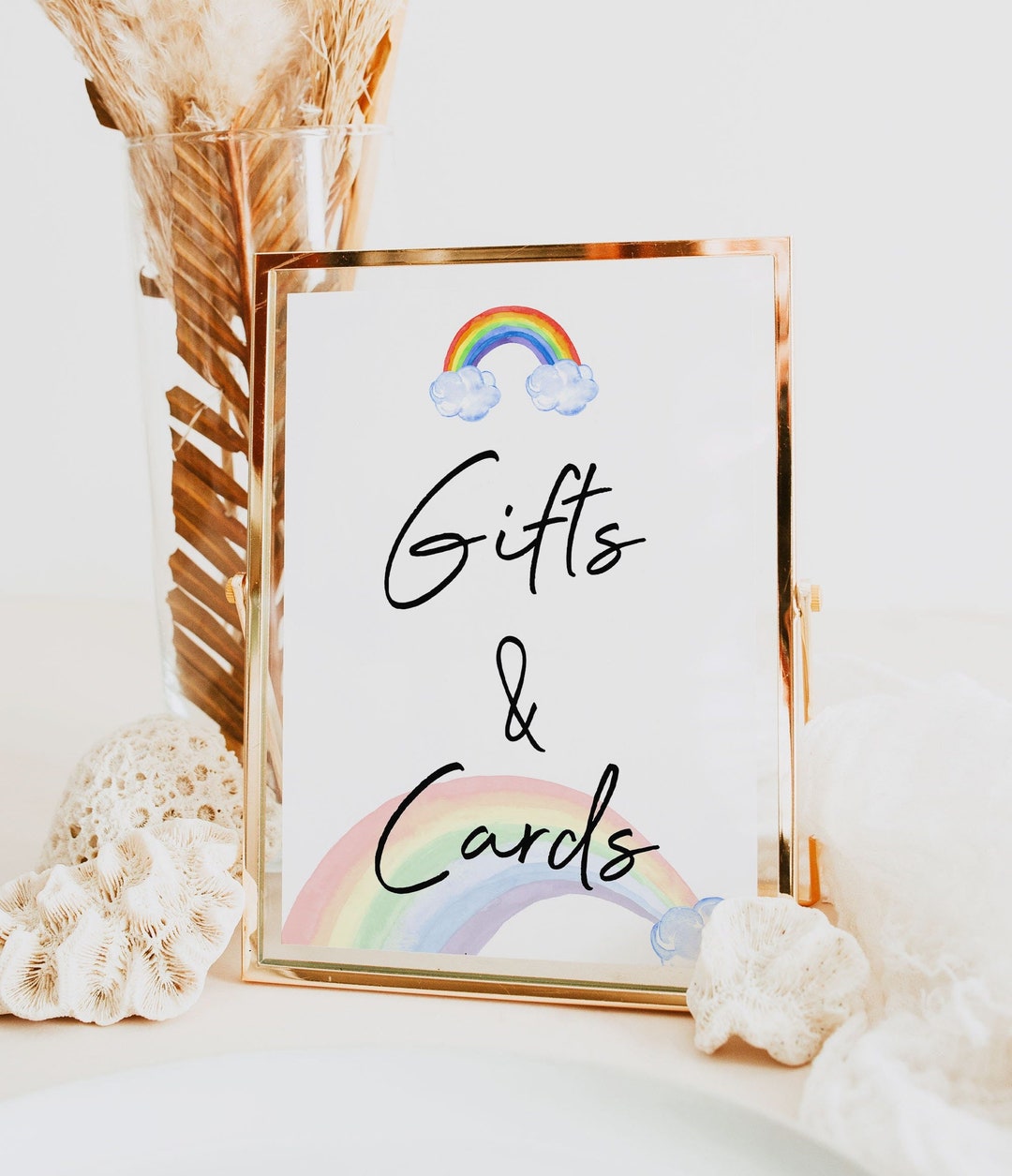 Rainbow Gifts & Cards Baby Shower Signs Gifts Baby Shower - Etsy