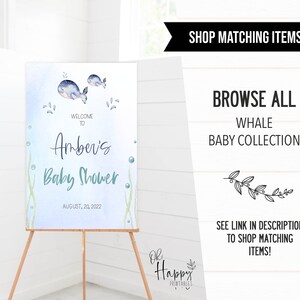 Whale Baby Shower, Baby Word Scramble Game, Printable Baby Shower Games ...