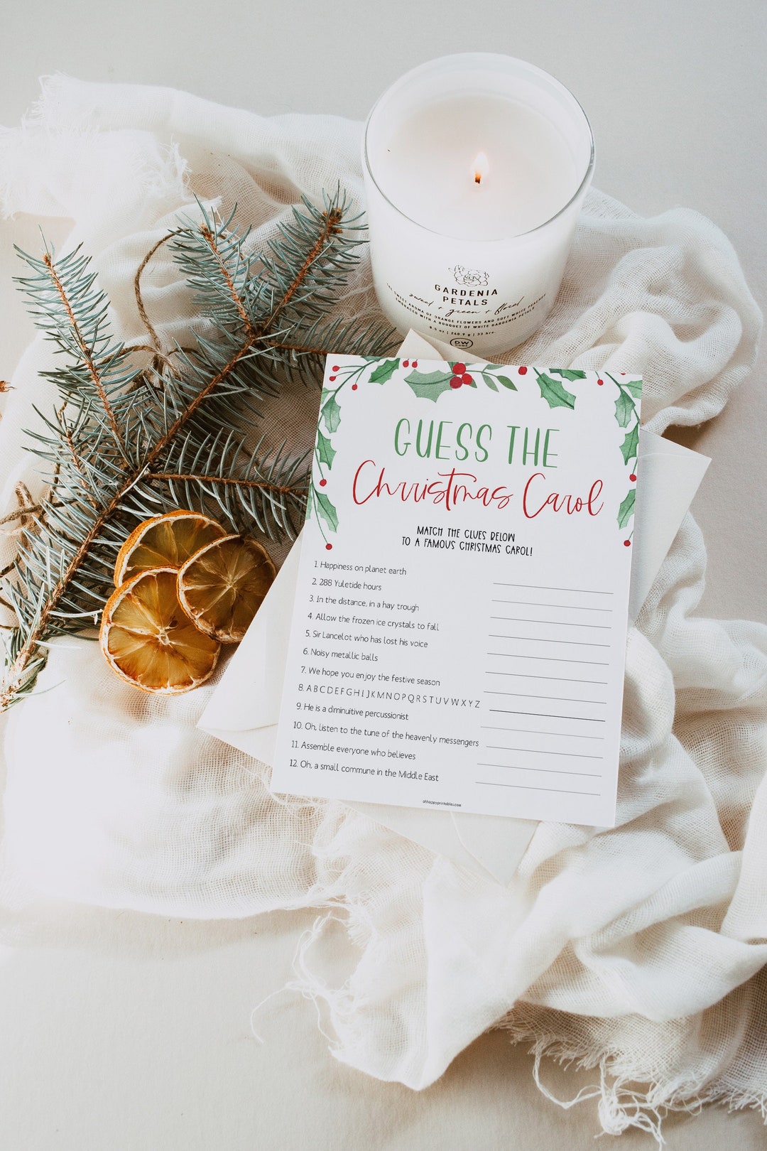 Guess the Christmas Carol, Christmas Day Games, Christmas Party Games ...
