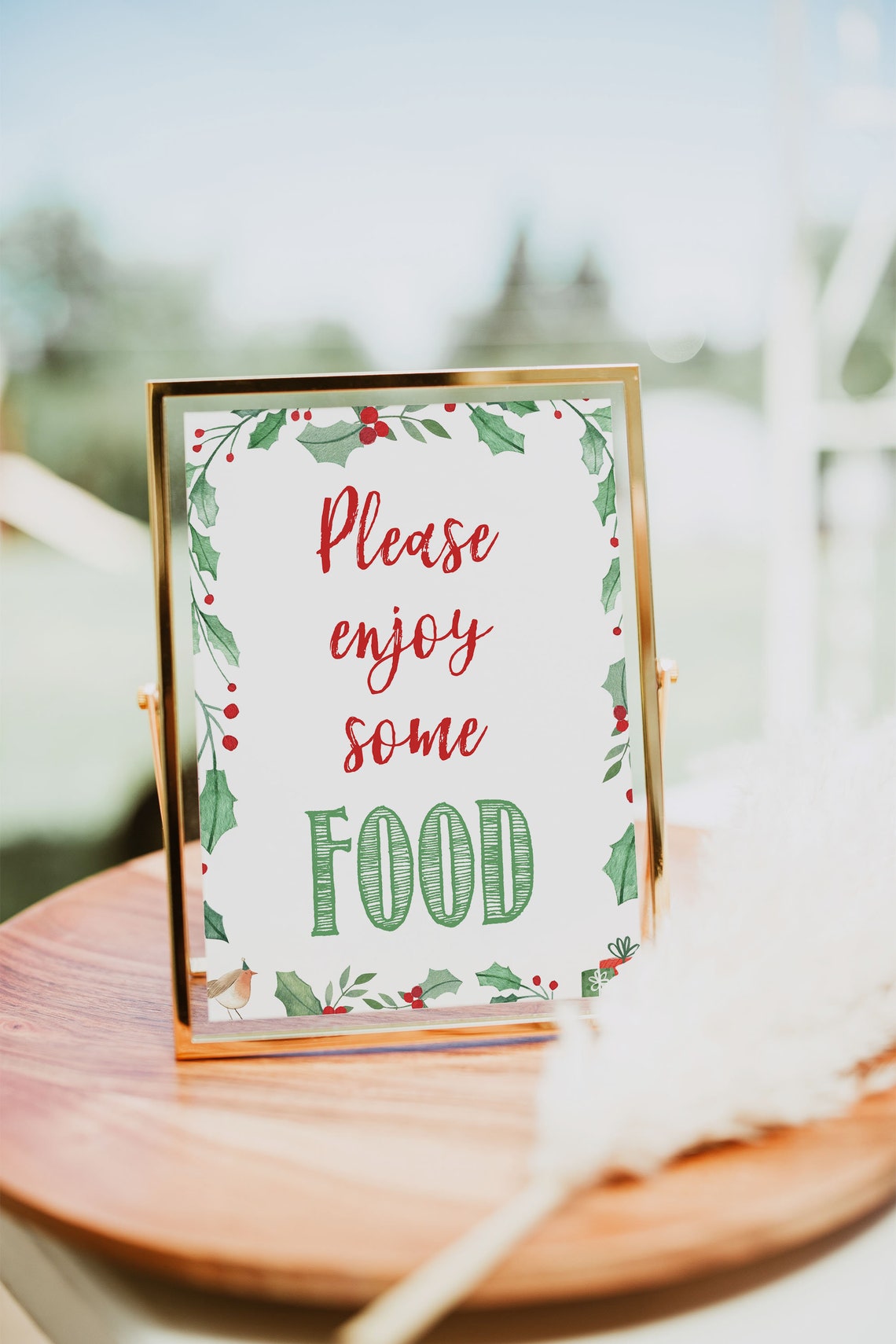 Christmas Food Baby Shower Signs Food Baby Shower Sign | Etsy
