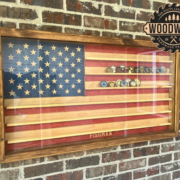 Us Military Patch Display Case - Etsy