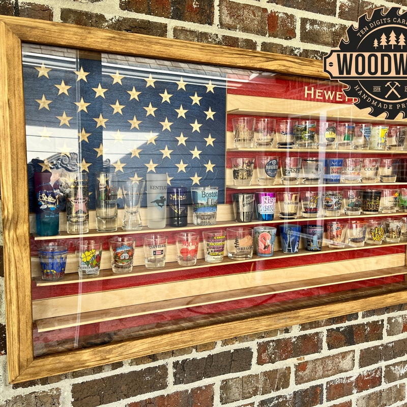 Shot Glass Box - Etsy