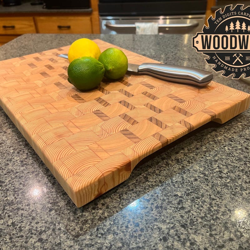 Pine End Grain Boards - Etsy