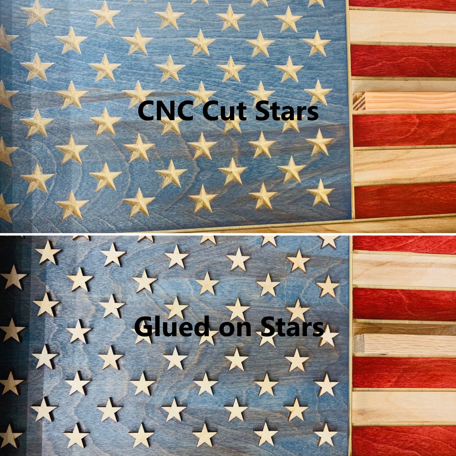 XL US Flag Shadow Box or Shot Glass Display Case w/ Free - Etsy