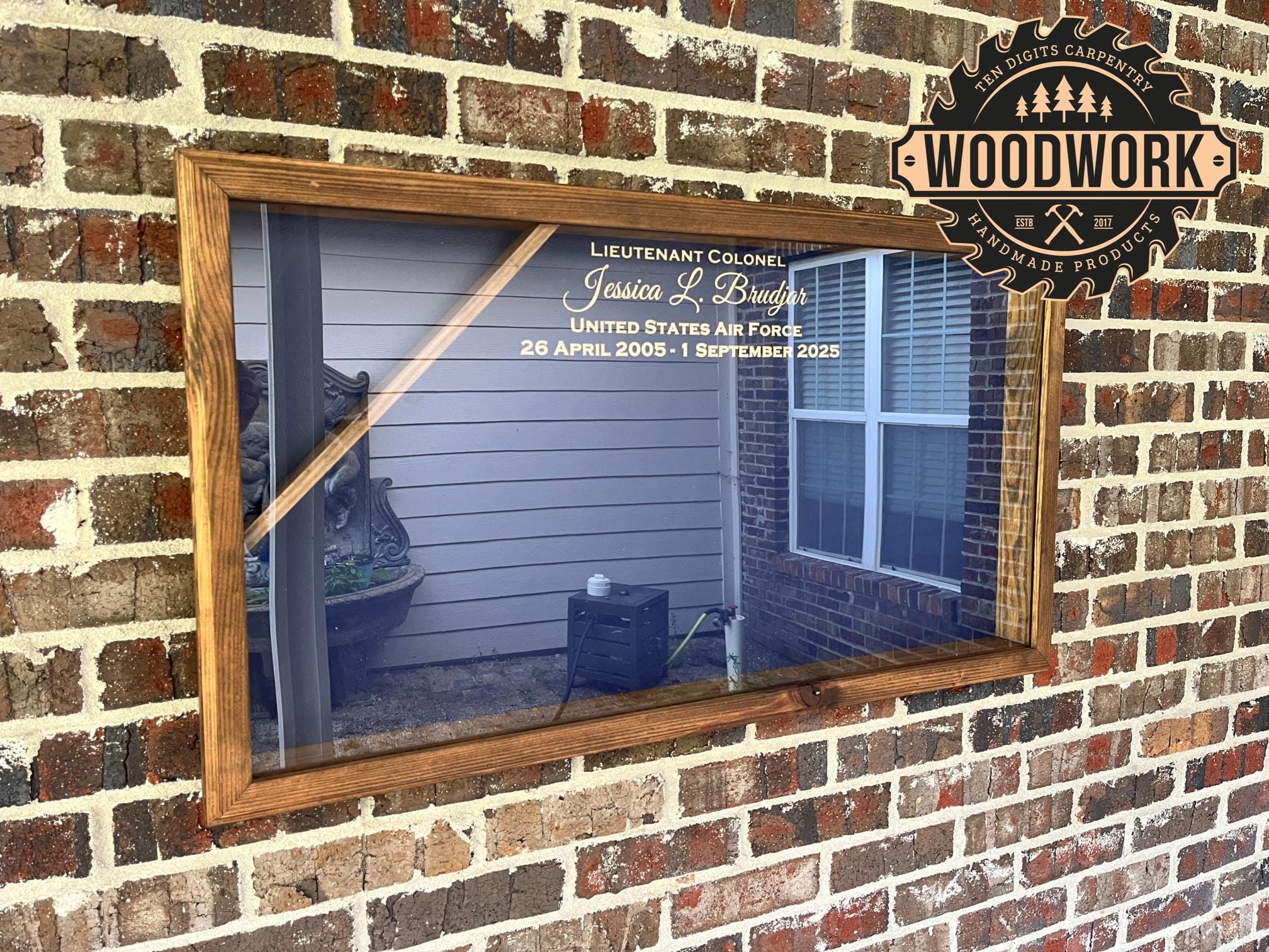 Large Glass Encased Military Shadow Box W/ Splines to Secure Joints - Etsy