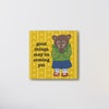 Cute Manatee Pennant, Door Sign or Banner With Original Art - Etsy