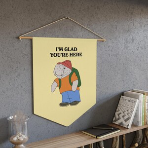 Cute Manatee Pennant, Door Sign or Banner With Original Art - Etsy