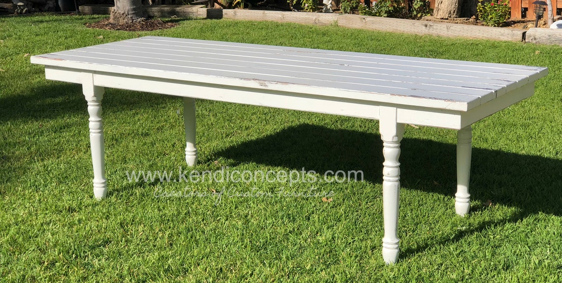 Large Farm Table Farm Table Farmhouse Table Rustic Table - Etsy