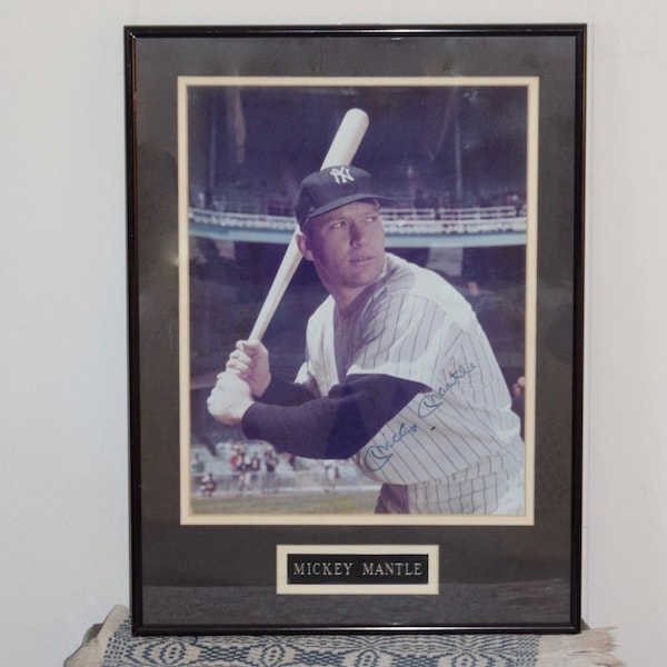 Mickey Mantle Frame - Etsy