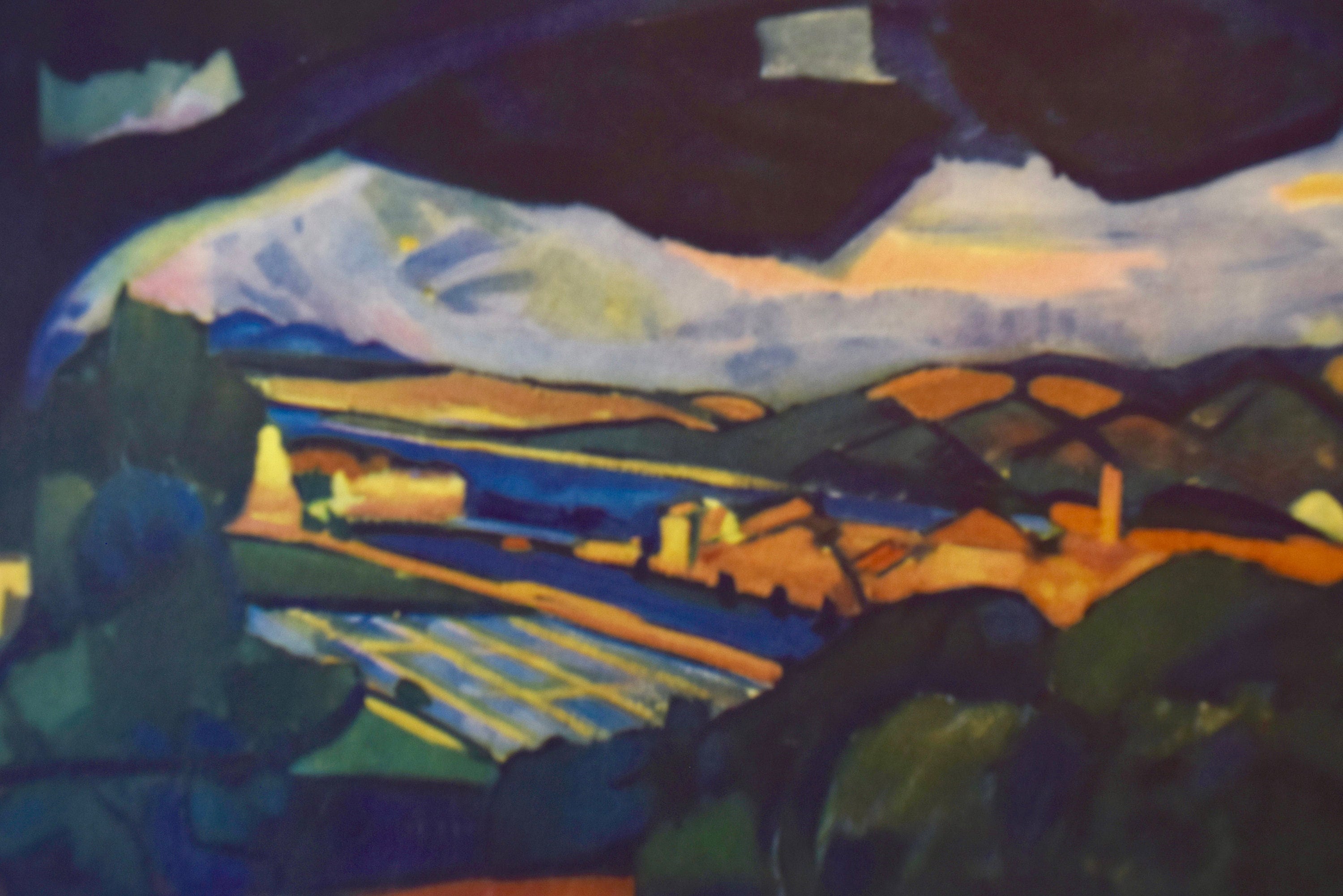 VTG Art Print, Andre Derain, Fine Art the Blue Oak From Oil Painting by ...