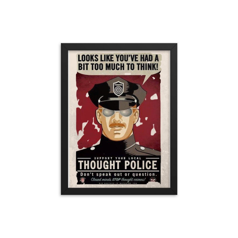 1984 Thought Police Symbole