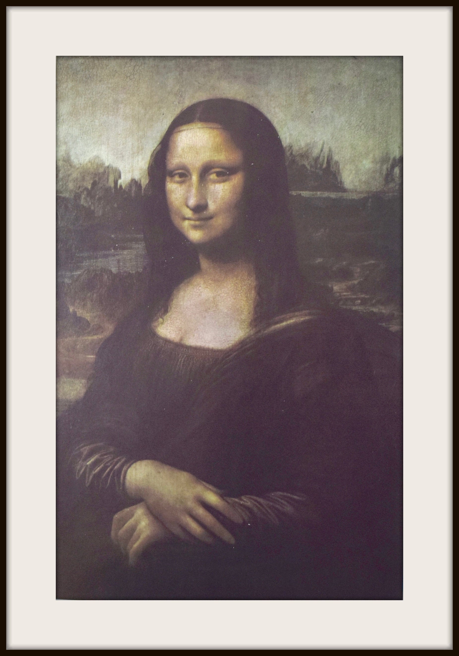 10x14 Leonardo Da Vinci Mona Lisa 1503 1506 Color Etsy