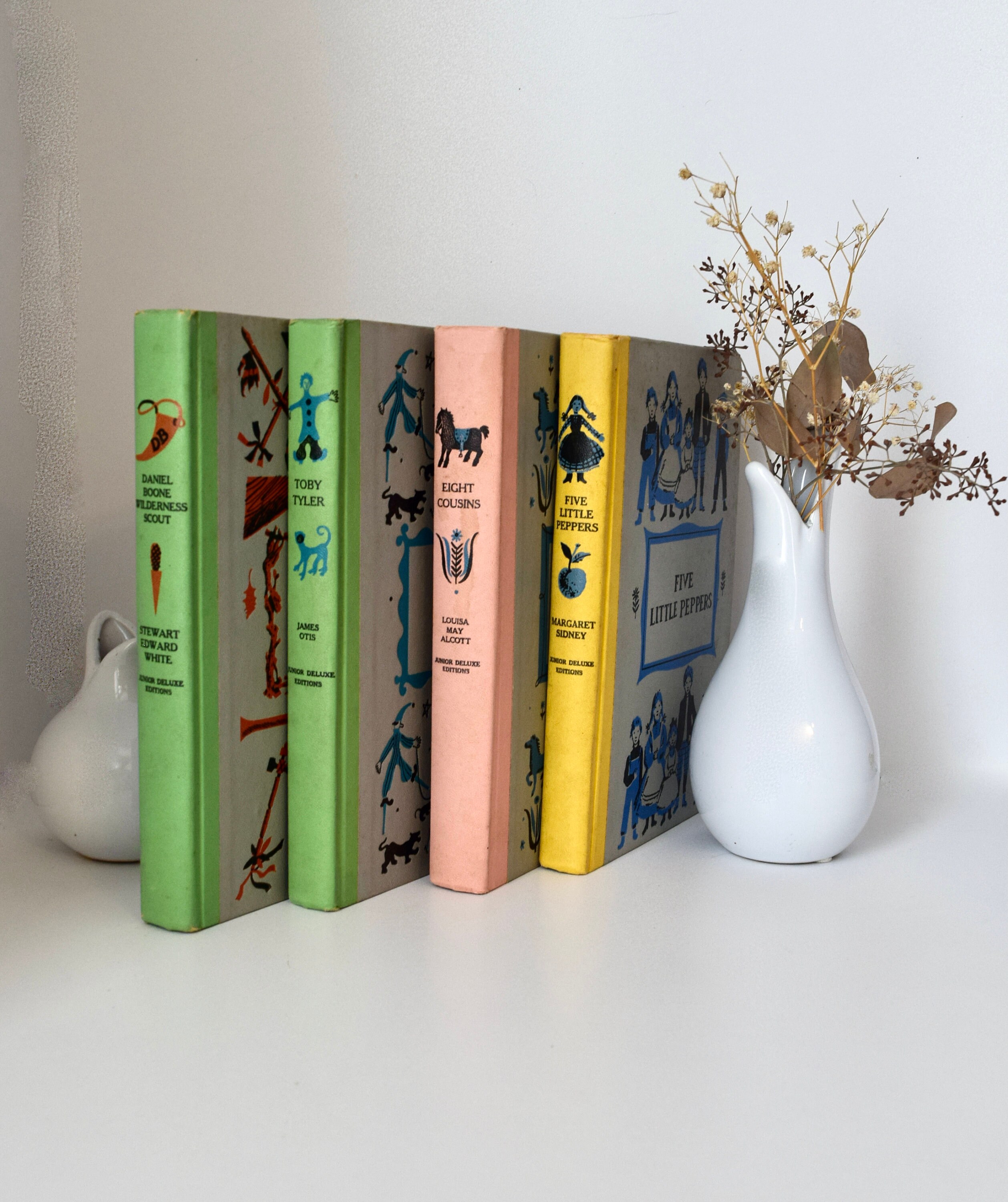 Vintage Children's Books, Junior Library, Mid-century Children's Books ...