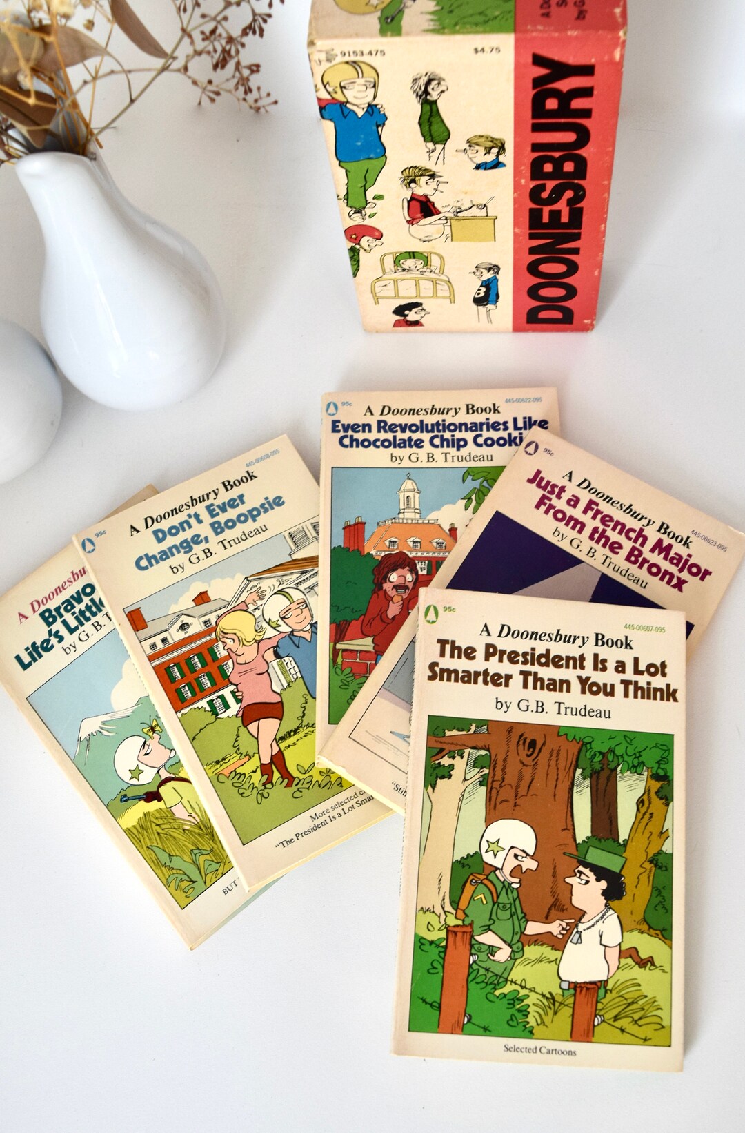 A Doonesbury Selection G. B. Trudeau, Boxed Set , Paperback, Vintage ...