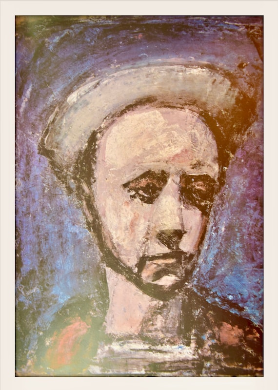 VTG Art Print Georges Rouault the Apprentice 1905 French - Etsy