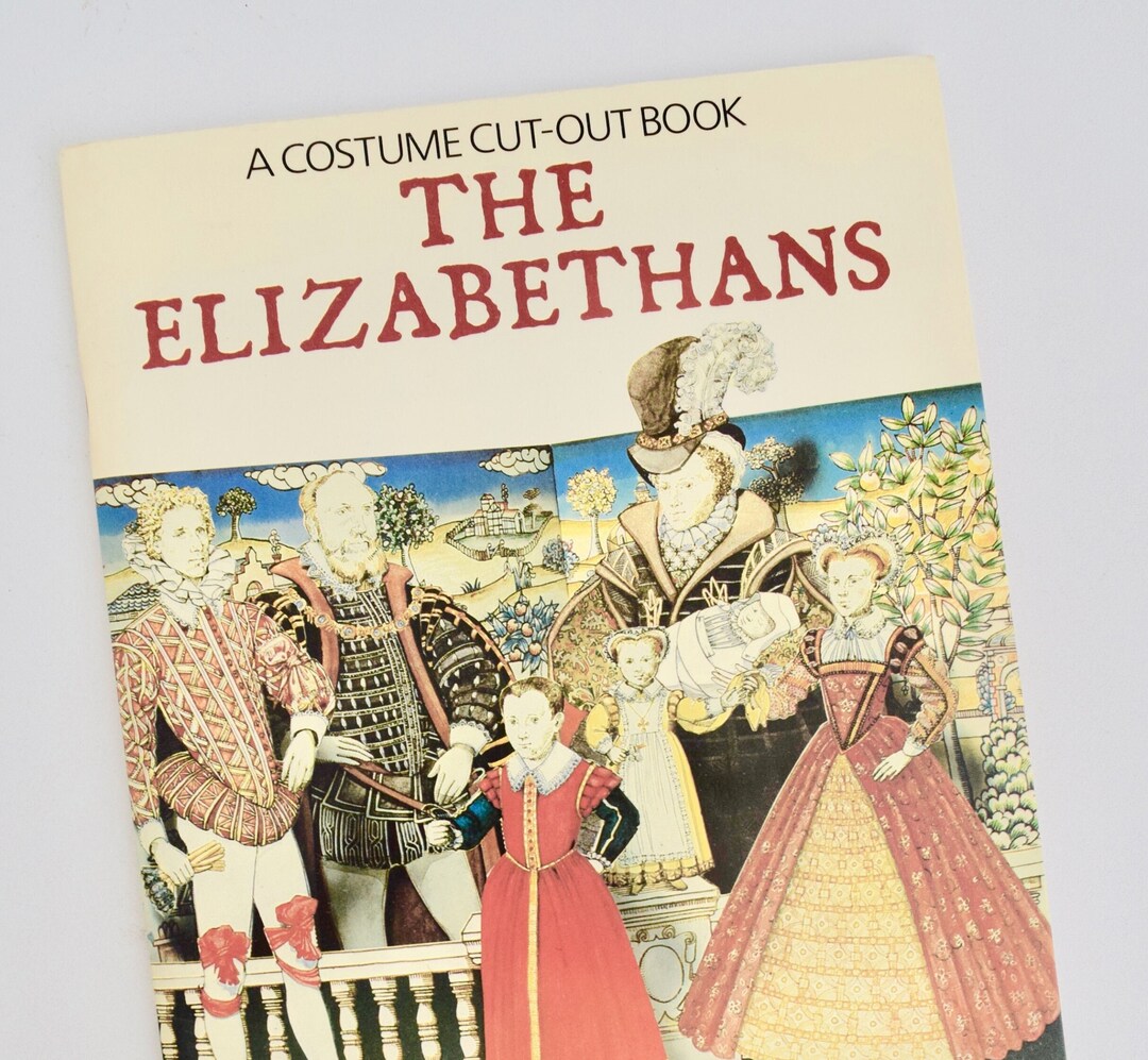 Vintage Elizabethan Costume Cut-out Book - Etsy Australia