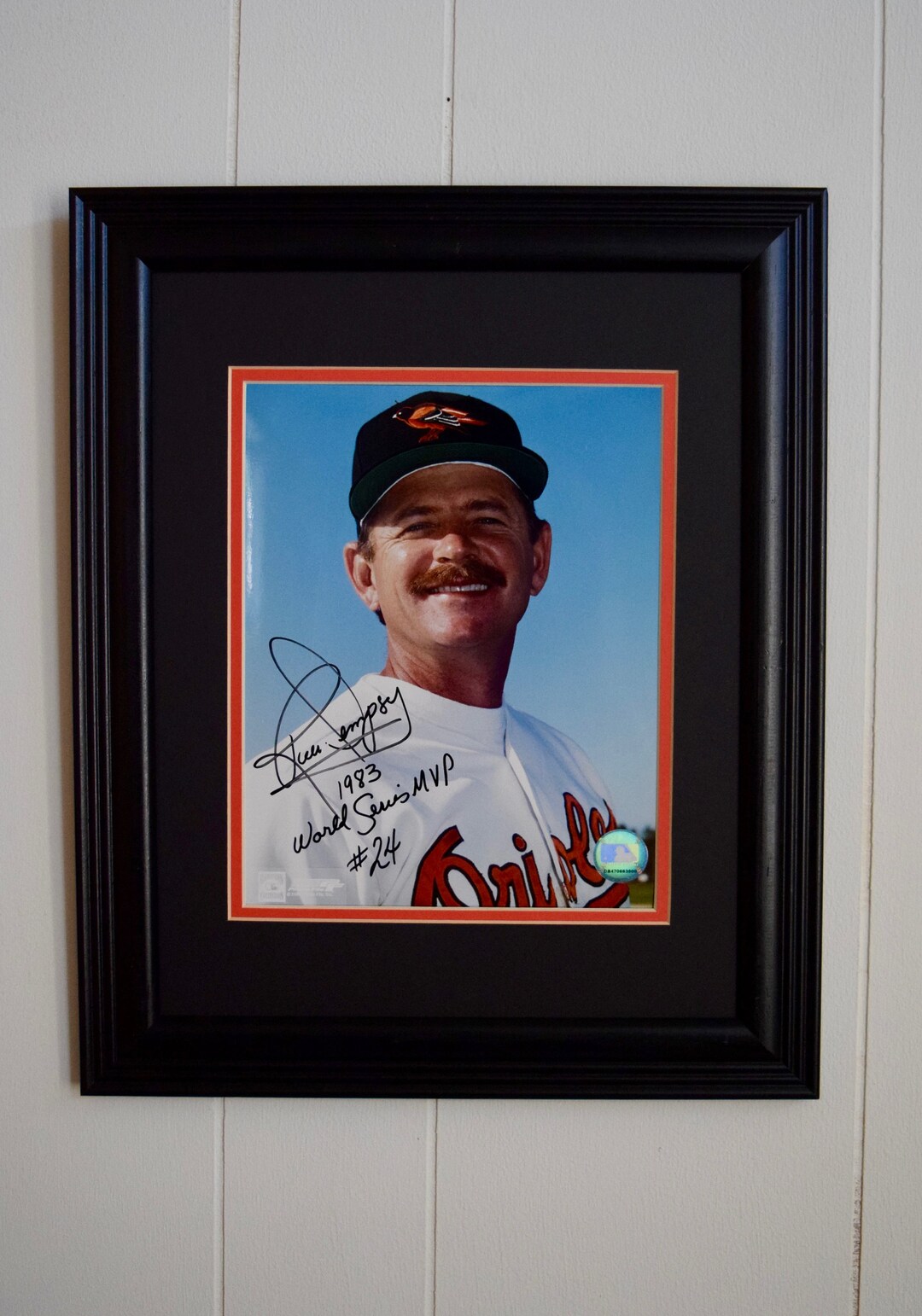 Rick Dempsey Signed Custom Framed Photo Autograph 16.5 X 13.5 In ...