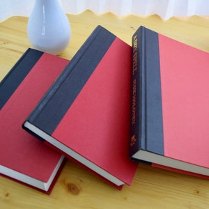 Black and Red Books Old Books Bookshelves Books by Color - Etsy