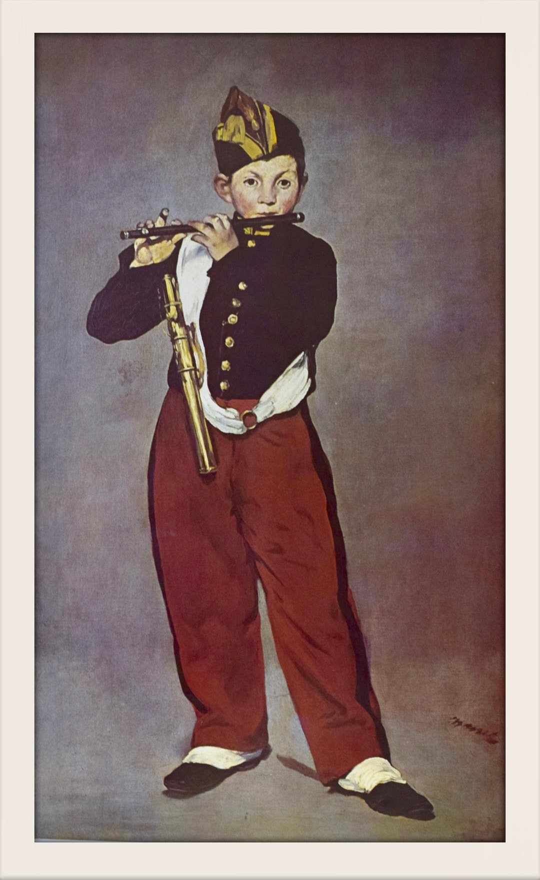 VTG Art Print, Edouard Manet , the Fifer, 1886, French Artist, Vintage ...