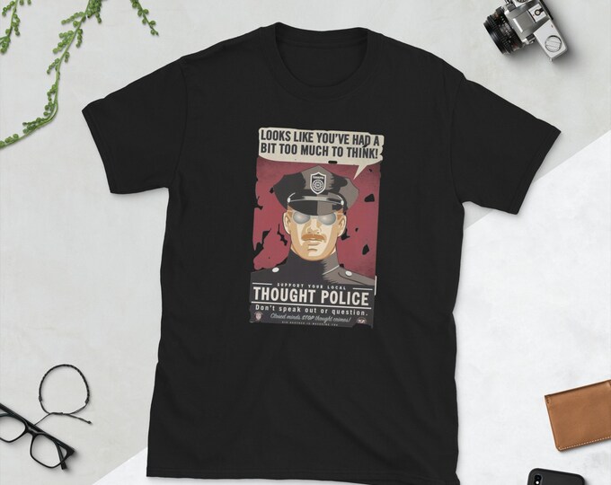 Thought Criminal 1984 George Orwell Quote Vinyl Sticker - Etsy