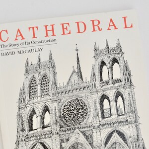 David Macauley Cathedral: the Story of Its Construction (paperback) - Etsy