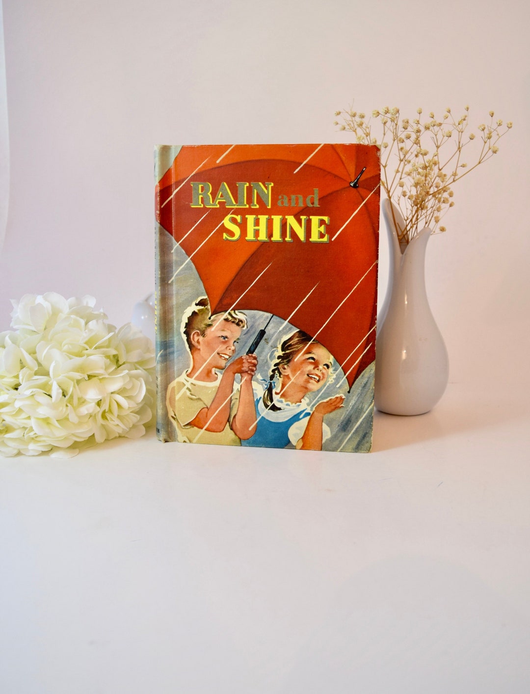 1955 Children's Reader, Rain and Shine, Children's Primer, Paul Witty ...