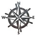 Compass Rose Metal Wall Art - Etsy