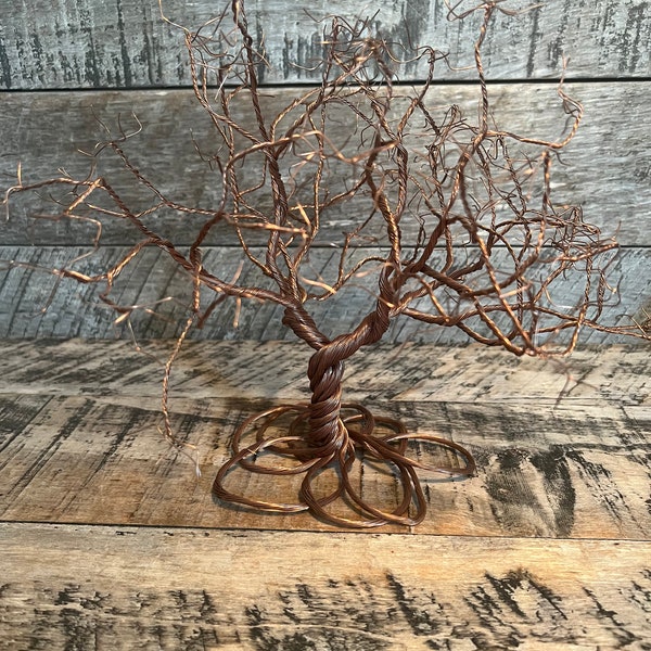 Copper Wire Tree - Etsy