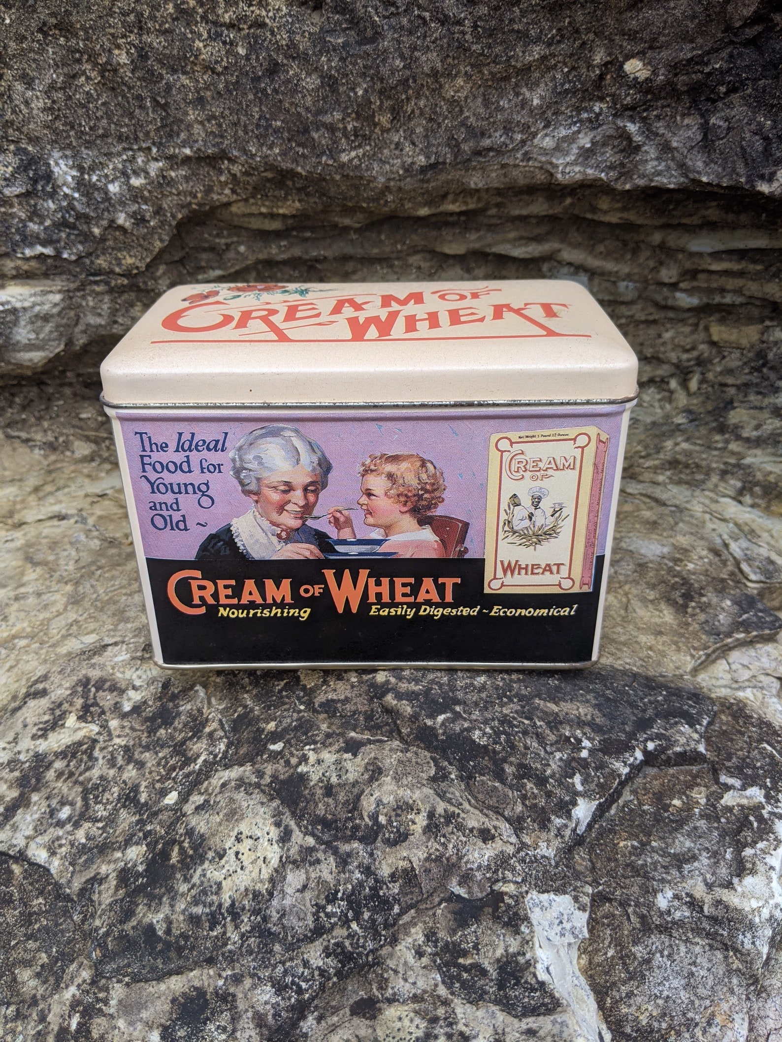 Cream of Wheat Recipe Tin Container | Etsy