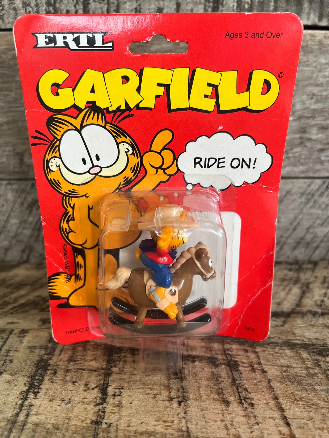 1978 ERTL Garfield Ride on 1990 New Old Stock - Etsy